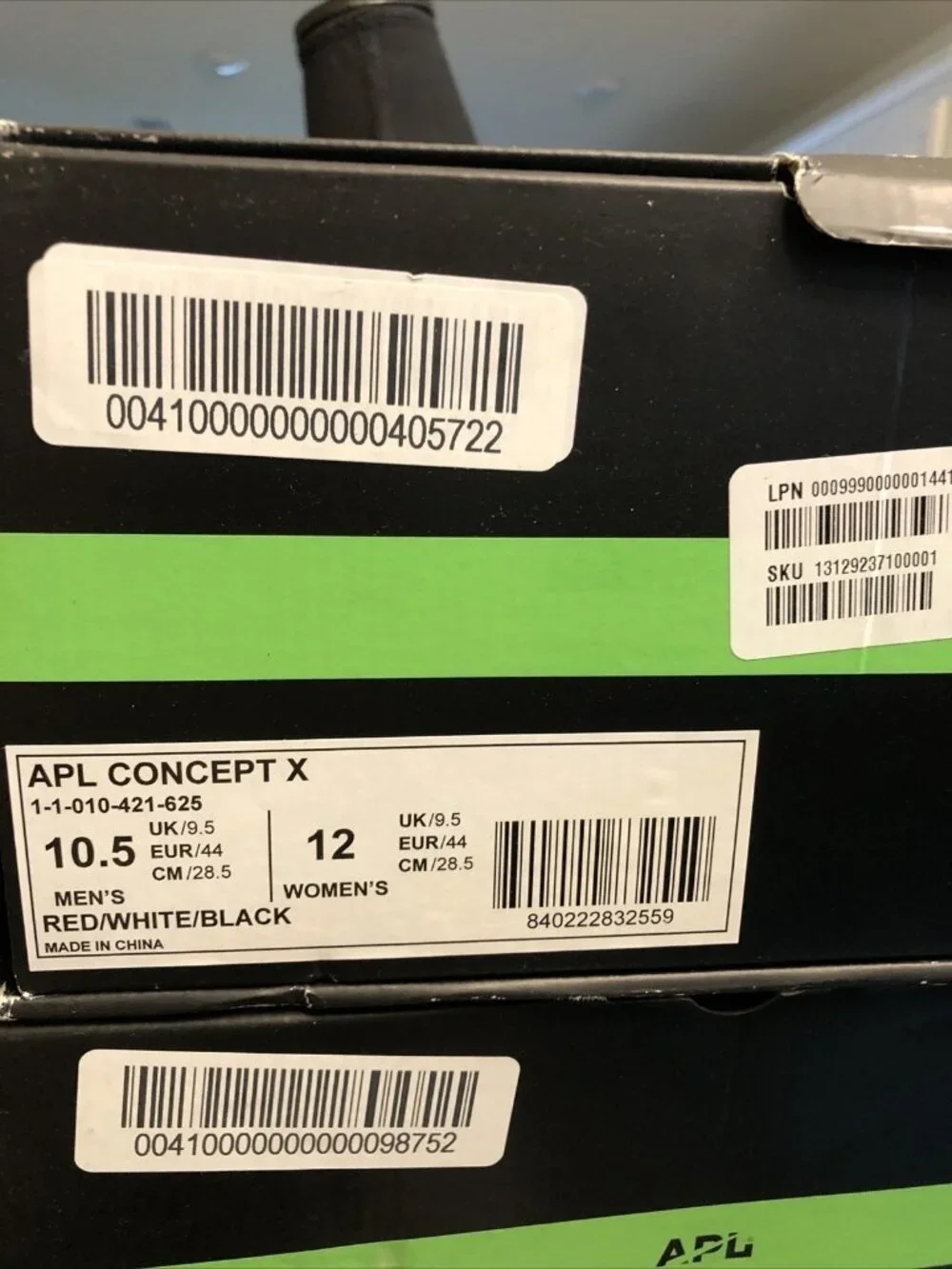 APL | Shoes | Mens Athletic Propulsion Lab Apl Concept X Red Basketball ...